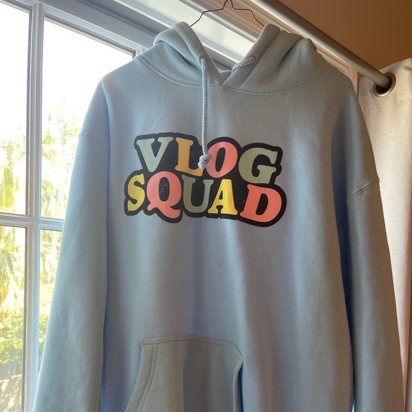 Jackets & Coats | David Dobrik Vlog Squad Sweatshirt Rare | Poshmark